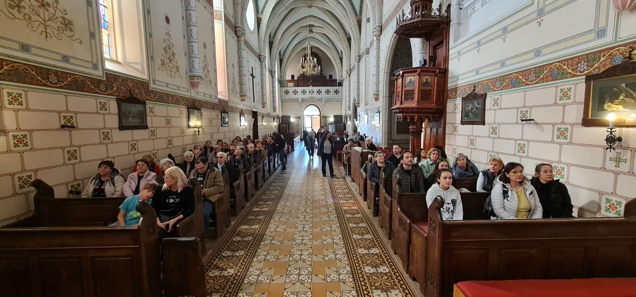 Župa Bistra hodočastila u Aljmaš - Općina Bistra